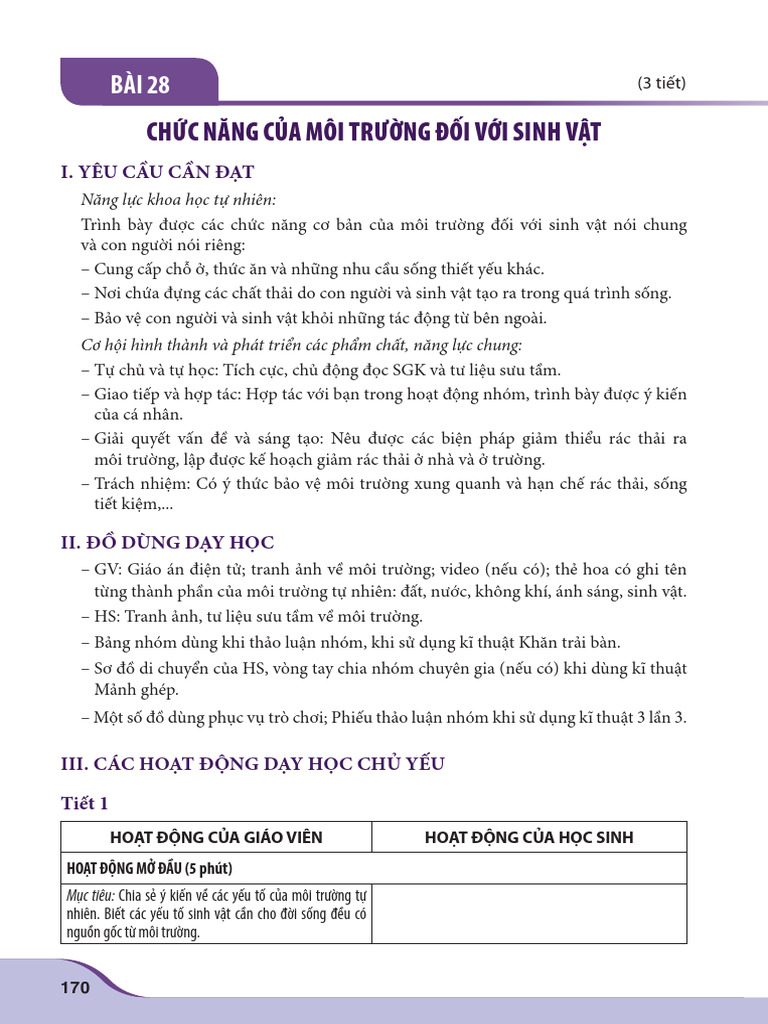 KHBD Khoa hoc 5 (8.5.2024)-trang | PDF