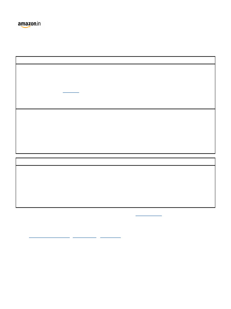 Order Document | PDF