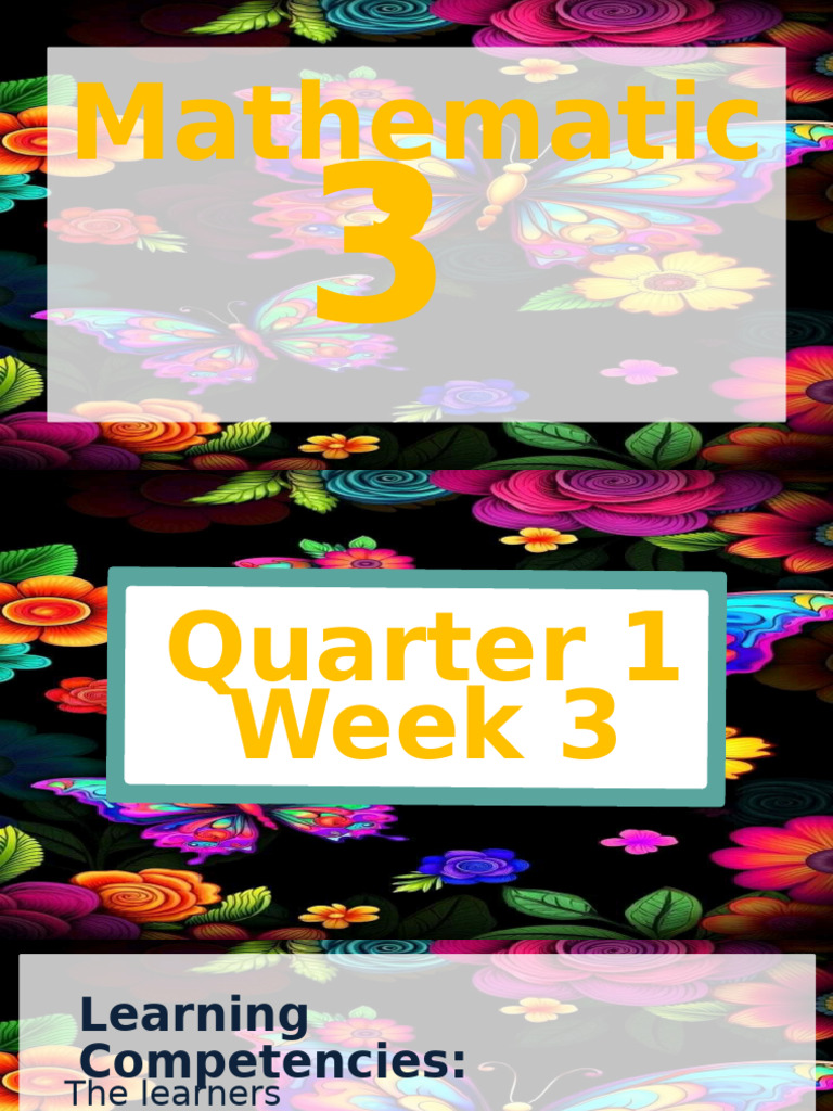 Math3-Week3-PPT | PDF | Perpendicular | Triangle