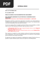 Staff Gate Pass Policy Guidelines | PDF