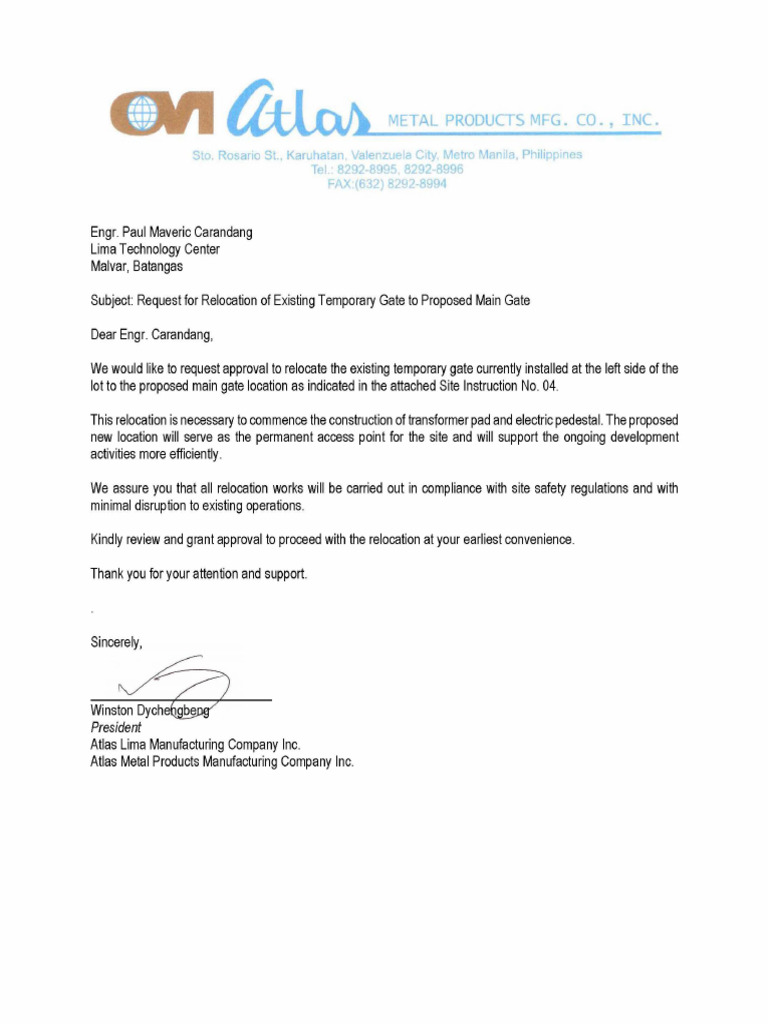 Request Letter (Temporary Gate) - A67094fb 1bc5 4e45 A482 213a4c2224dc ...
