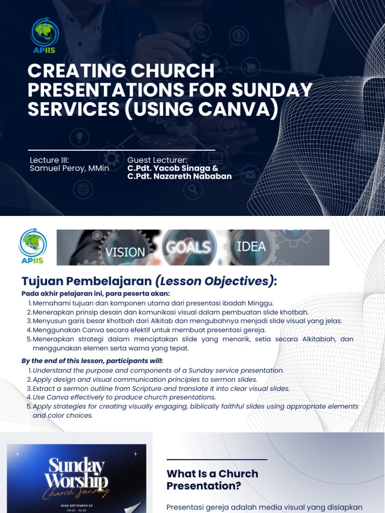 Lecture 4 - Canva Presentations (Church) | PDF