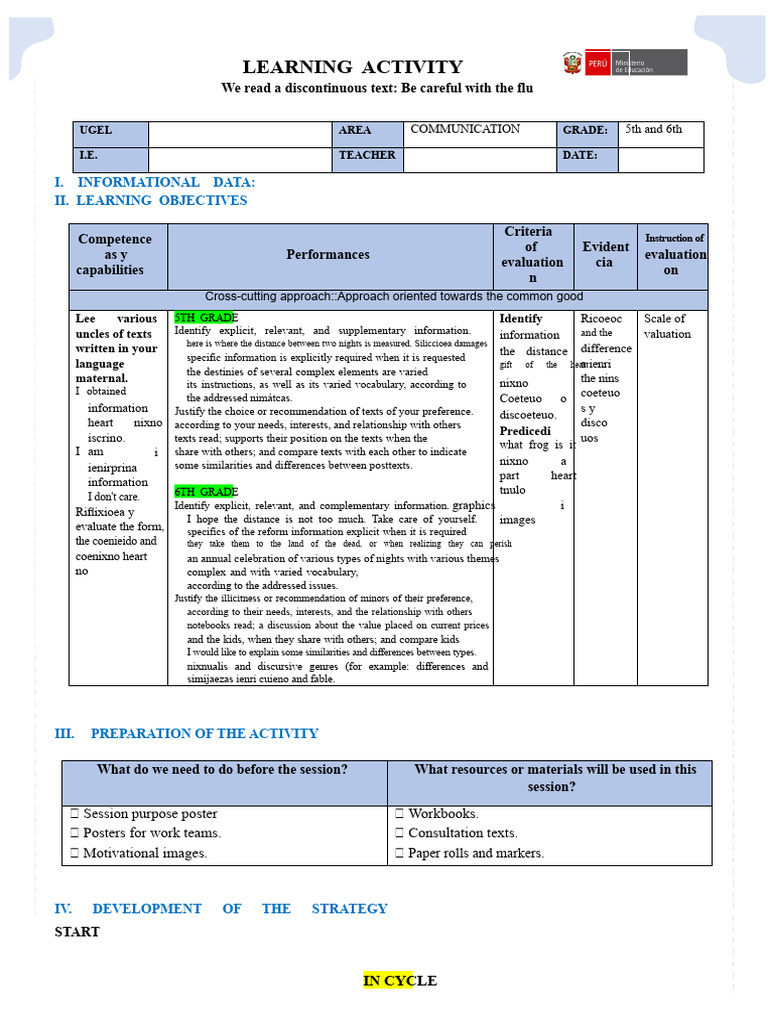 MAY 27 - COM - We Read A Discontinuous Text Beware of Influenza - V ...