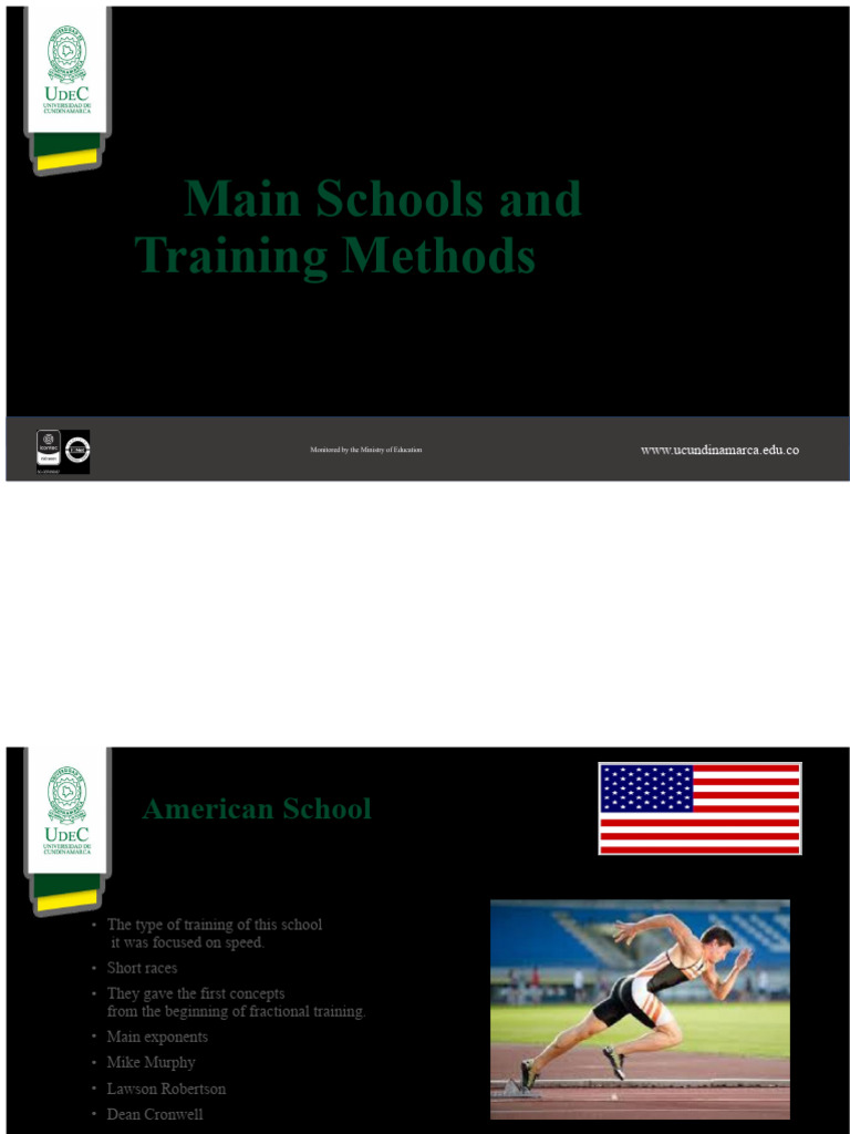 Main Schools and Training Methods | PDF