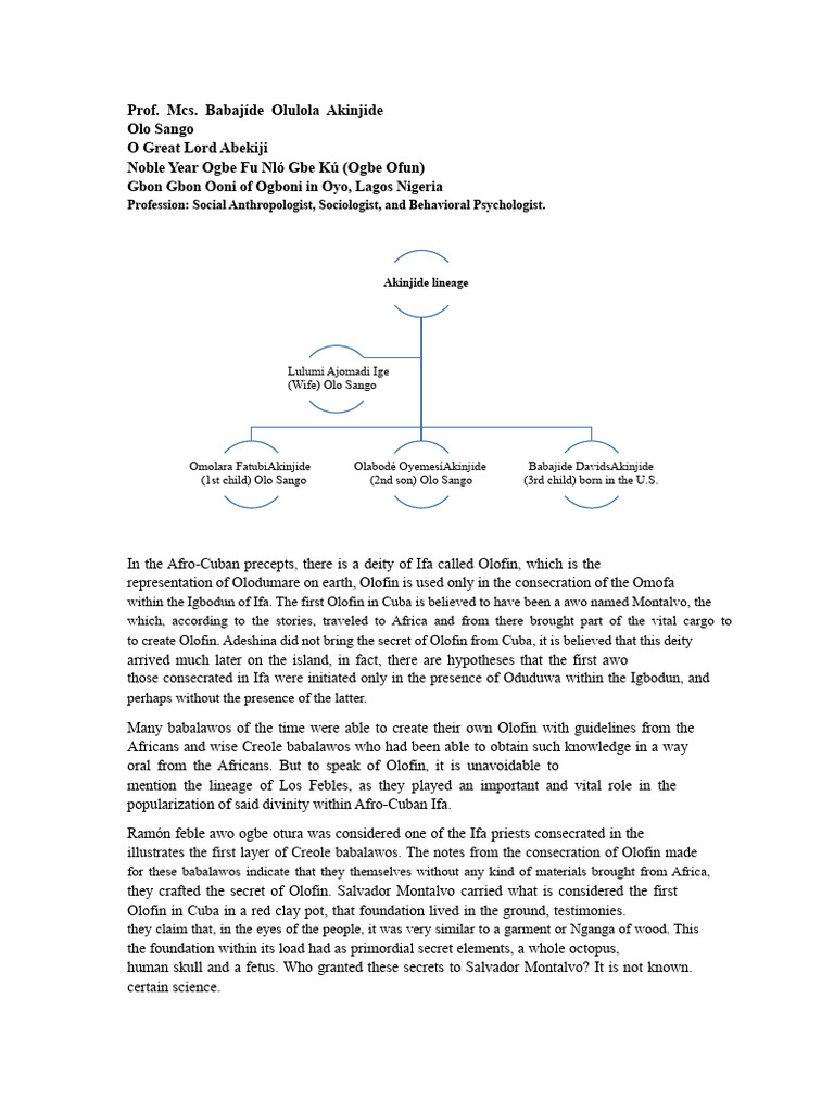 2 Olofin Is The Time of The Year | PDF