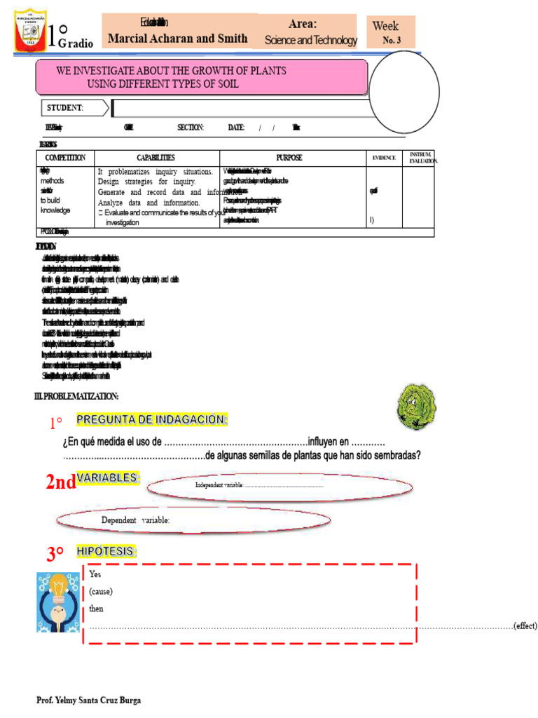 Week 5 Investigate Plants | PDF