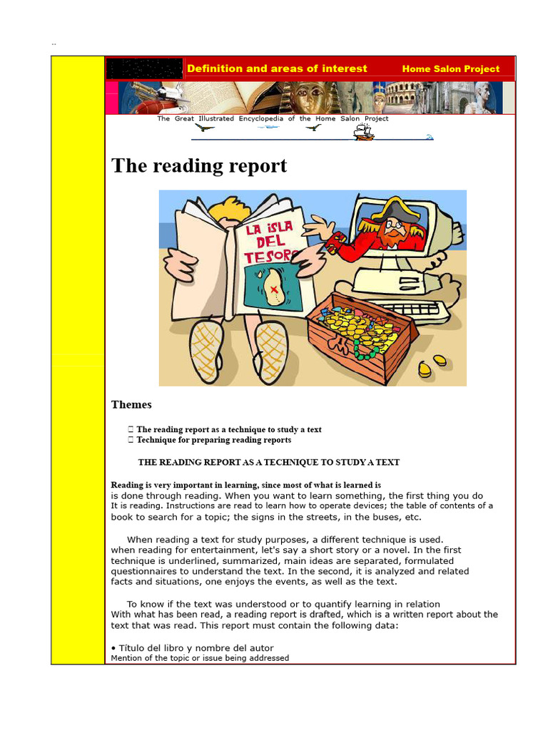 Definition and example of READING REPORT | PDF | Romanticism | Liberal ...