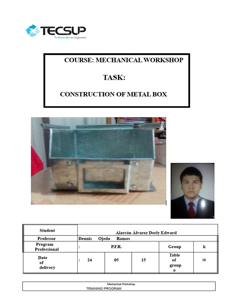 Metal Cash Register Report Tecsup | PDF | Scissors | Drill
