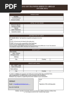 CHAPS Payment Instructions | PDF