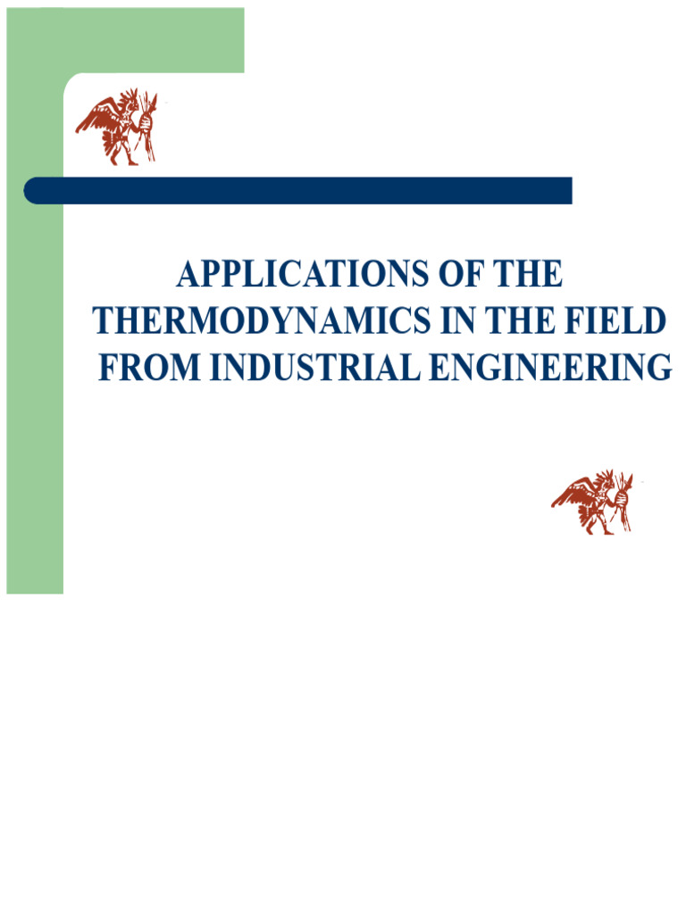 Thermodynamics Applications in Industrial Engineering | PDF | Boiler | Heat