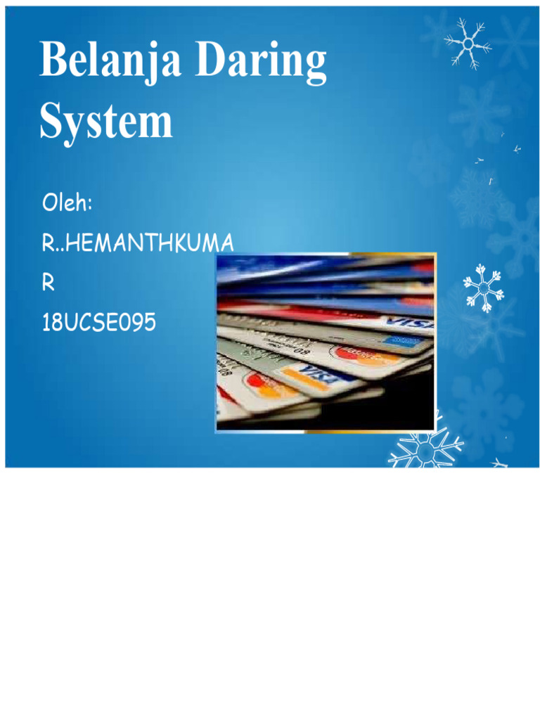 Sistem Belanja Online Proyek Mini | PDF