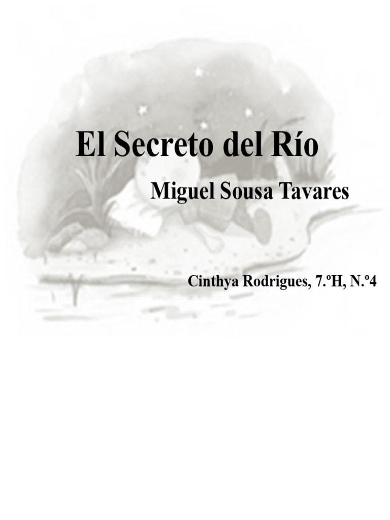 El Secreto del Río: Amistad y Supervivencia | PDF