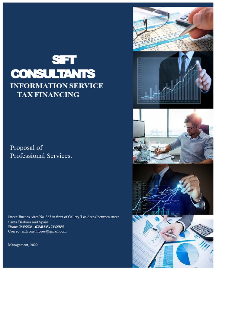 Tax and Accounting Services Proposal | PDF | Taxes | Accounting