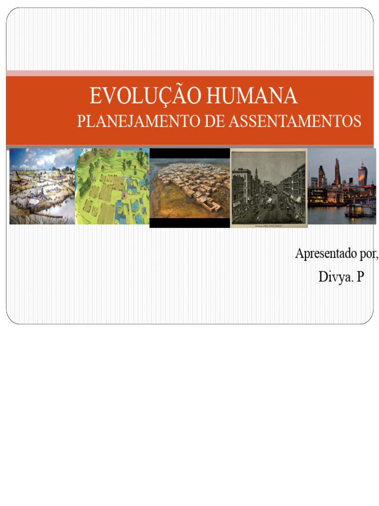 Evolução do Planejamento de Assentamentos Humanos | PDF | Cidade ...