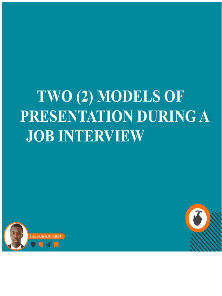 Job Interview Presentation Models | PDF | Job Interview