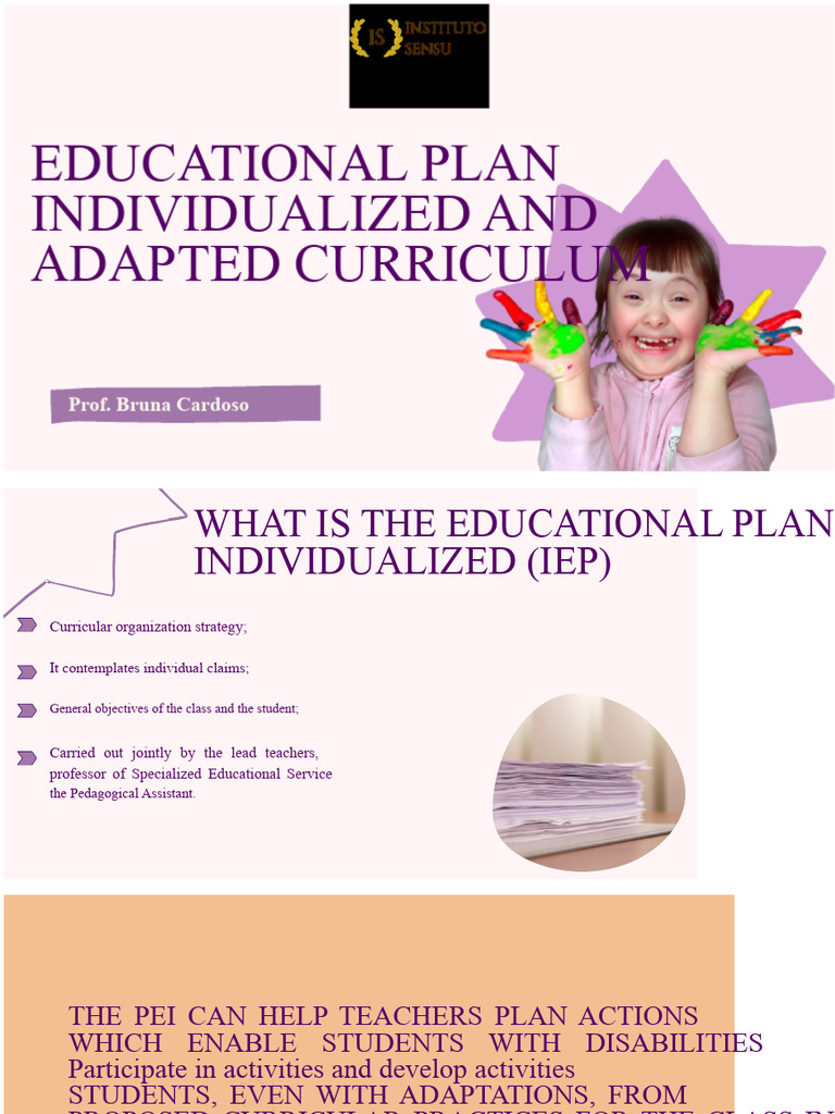 Individualized Educational Plan Guide | PDF | Individualized Education ...