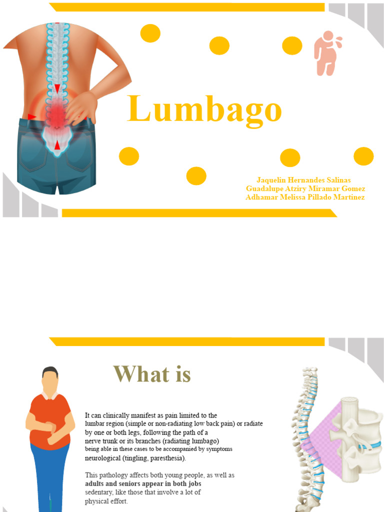LUMBAGO | PDF | Low Back Pain | Nervous System