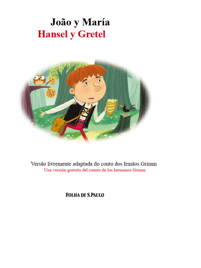 Adaptación de Hansel y Gretel: João y María | PDF | Hansel y Gretel ...