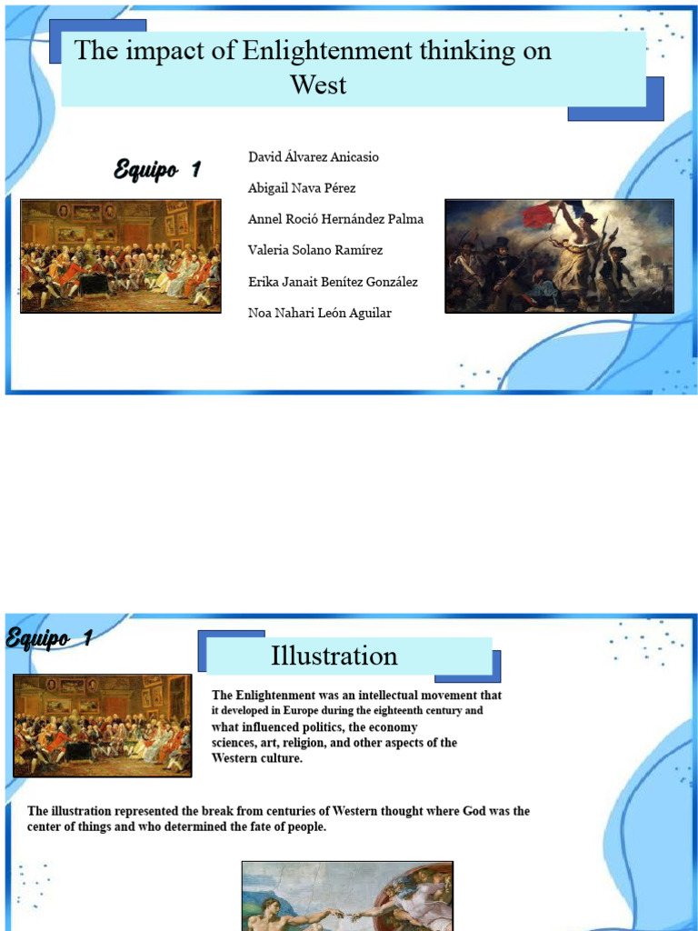 The Impact of Enlightenment Thought | PDF | Liberalism | Age Of ...