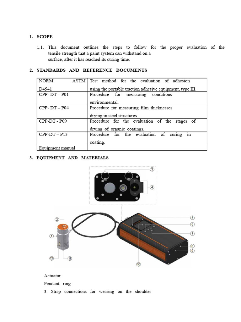 Paint System Tensile Strength Testing | PDF | Adhesive | Adhesion