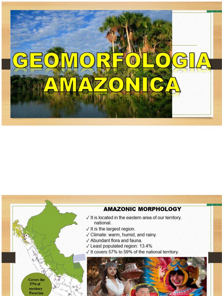 Amazonian Geomorphology | PDF | Amazon River | Valley