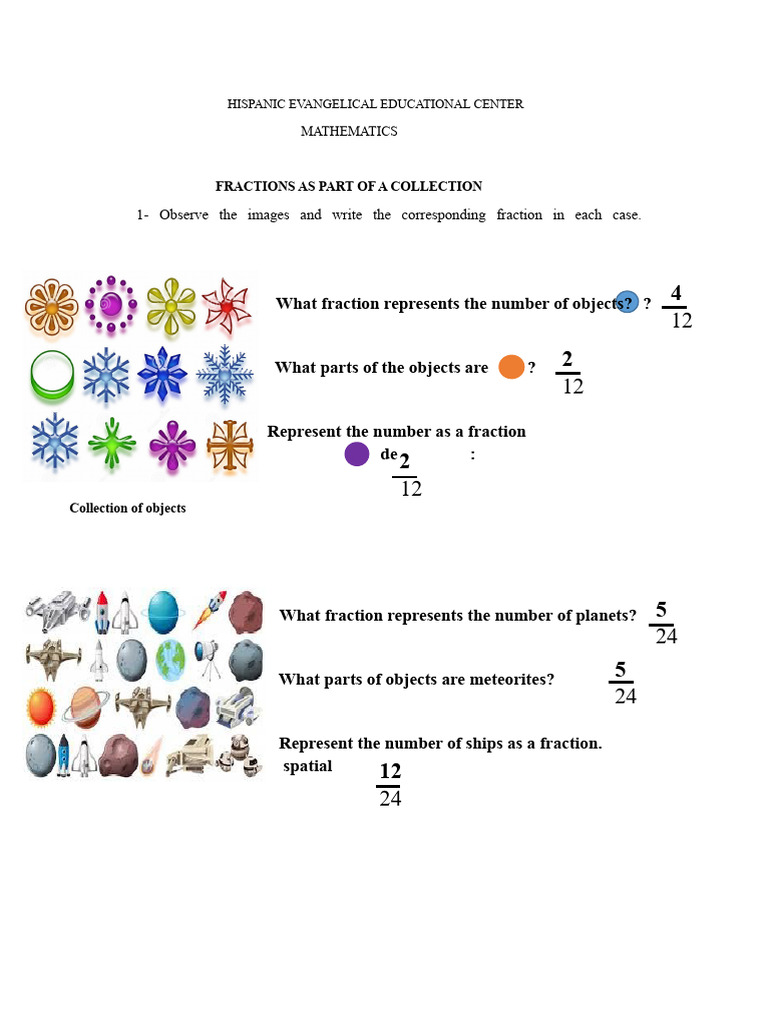 Fractions As A Collection | PDF