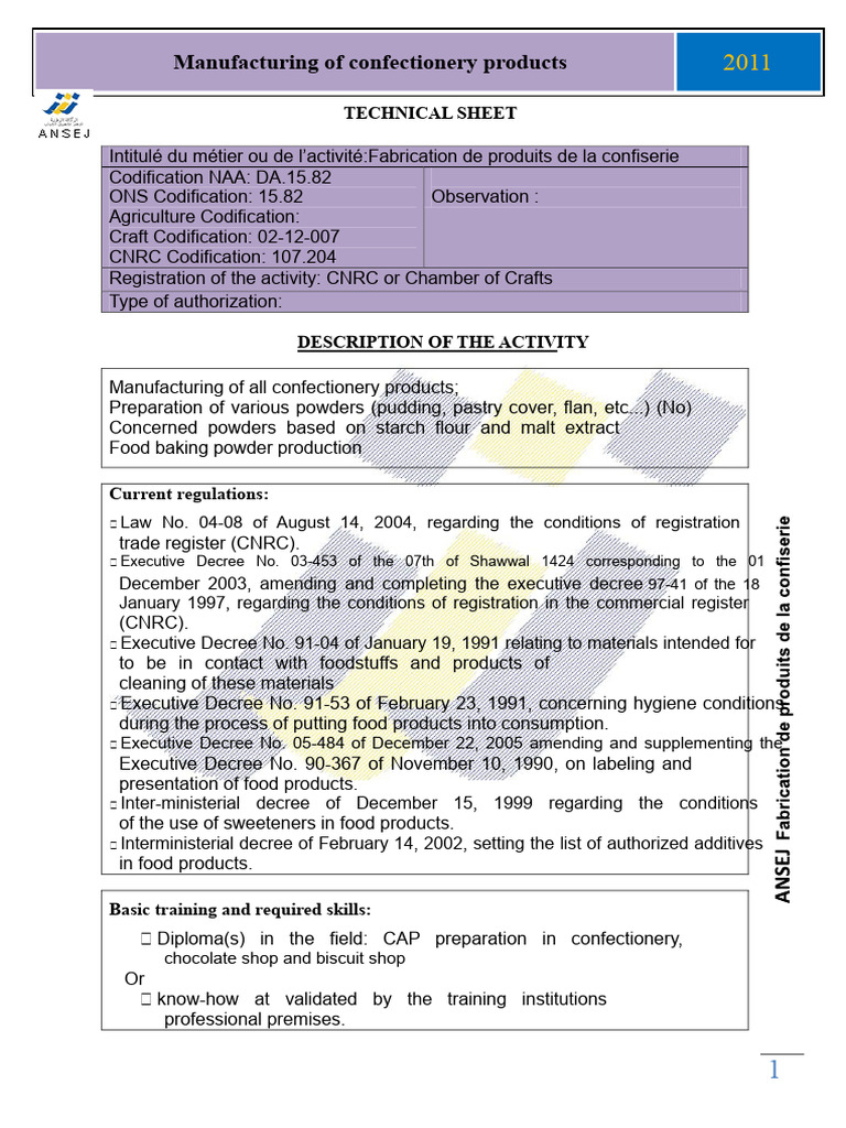Confectionery Manufacturing Process Guide | PDF | Candy | Confectionery