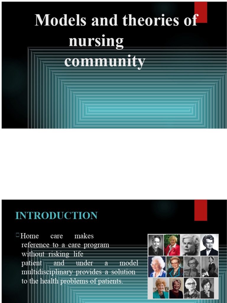 1.- Models and Theories of Community Nursing (3) | PDF | Theory ...