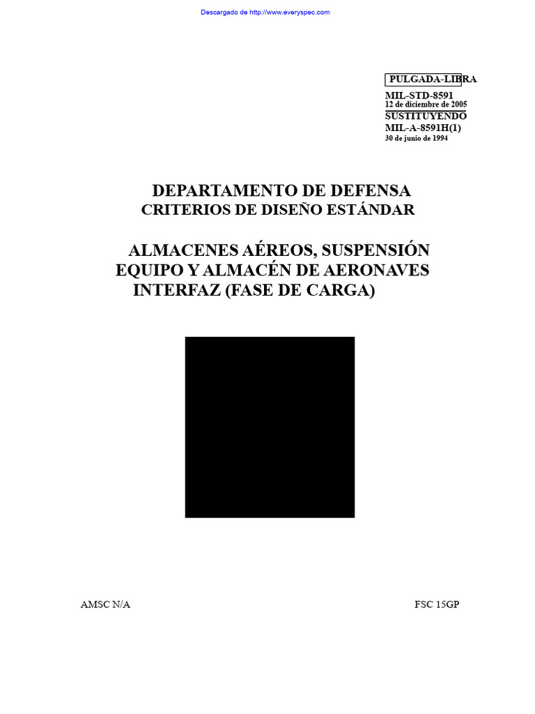 Mil STD 8591 | PDF | Aeronave | Bomba