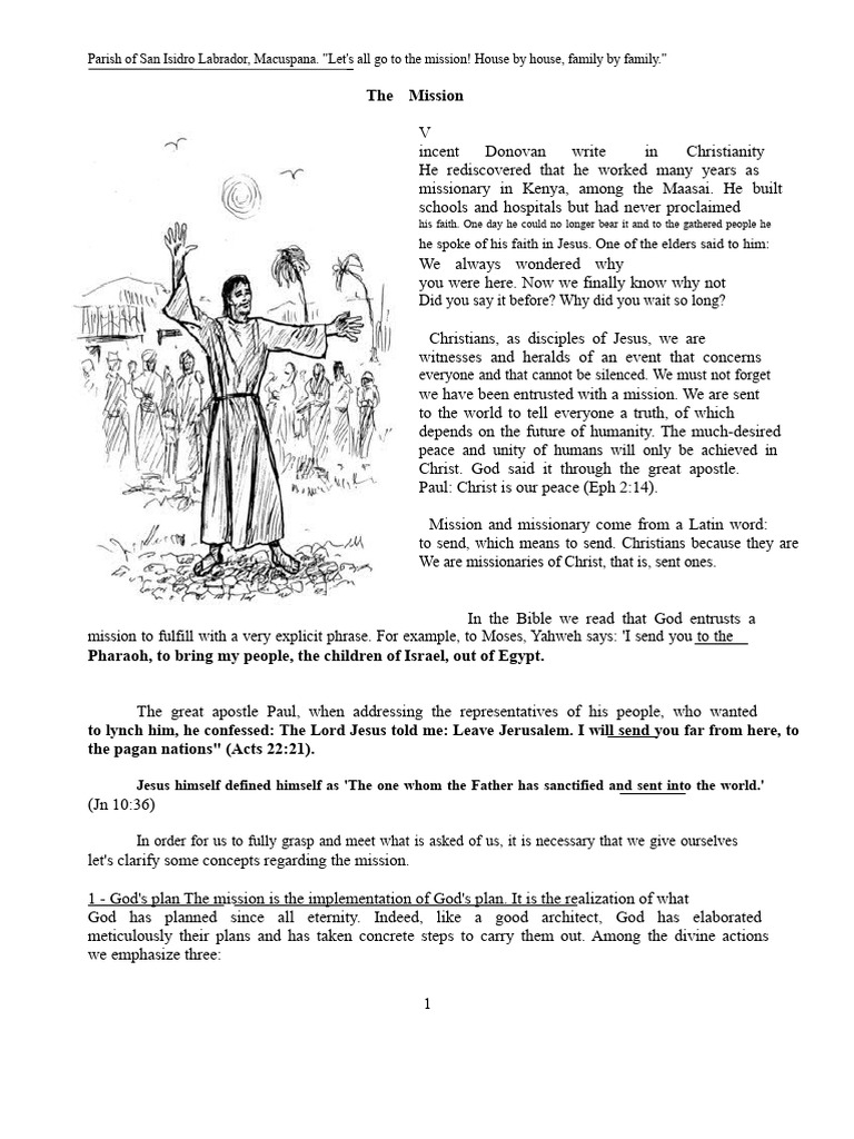 5 Mission Themes | PDF | Catholic Church | Jesus