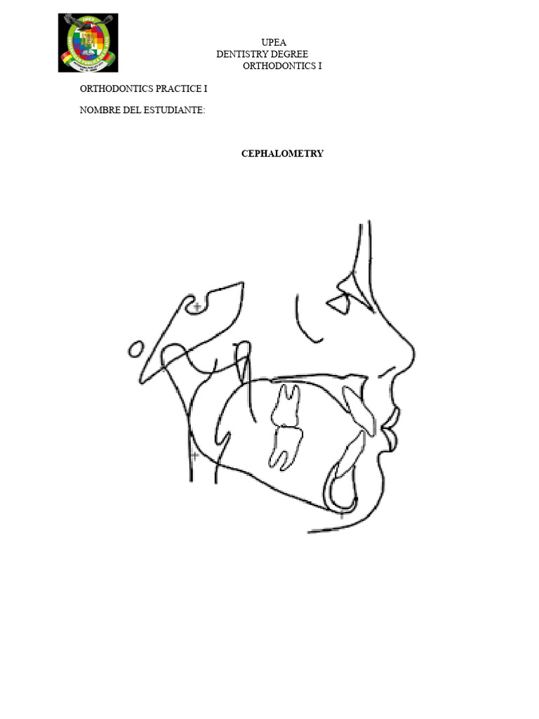 Cephalometric Tracing | PDF