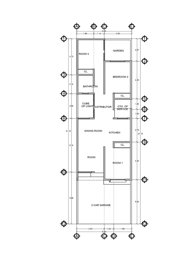 Single-Story House Plan | PDF