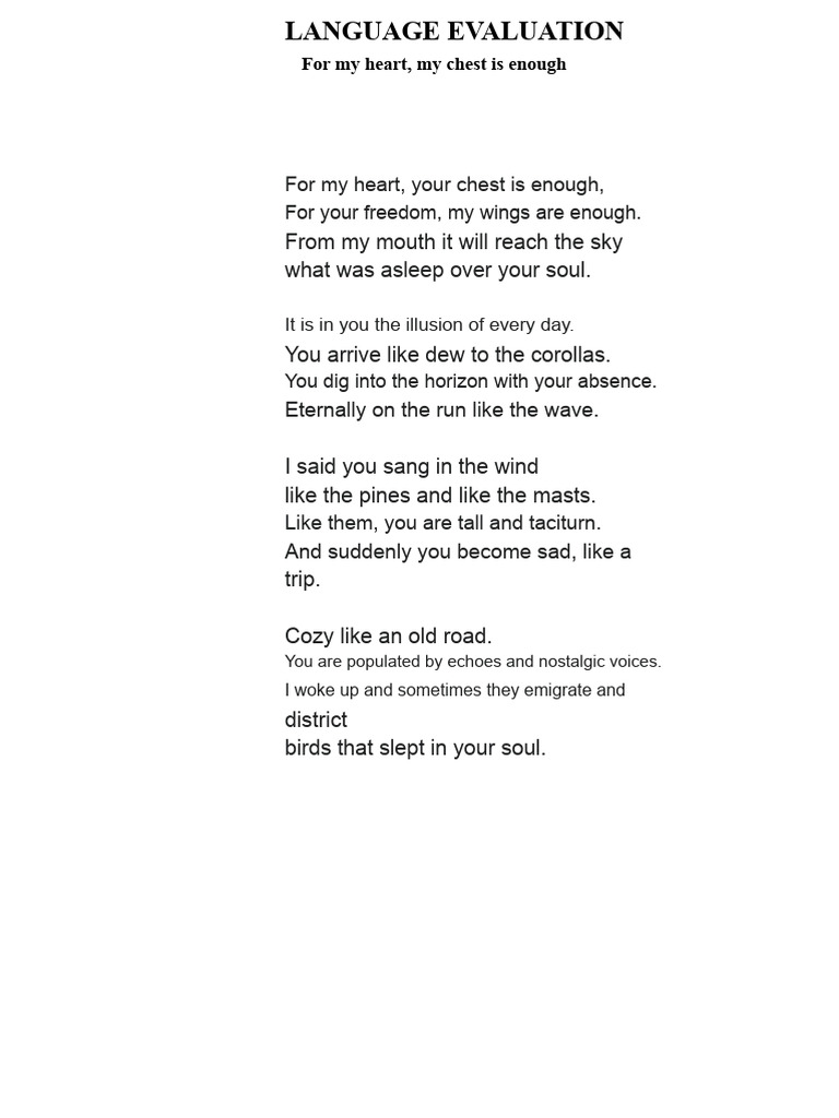 Pablo Neruda's Poem Analysis | PDF