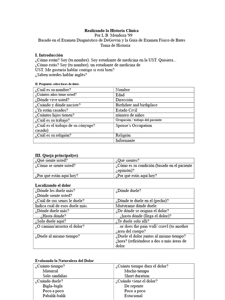 Hx Taking | PDF | Heces | Diarrea