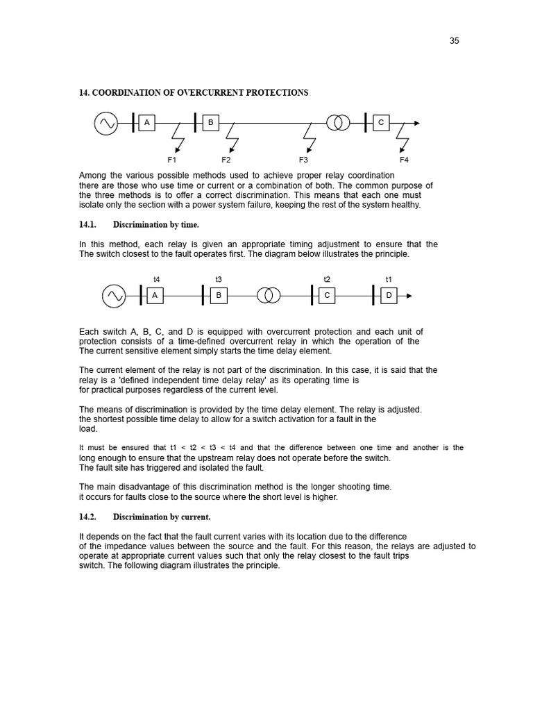 01 Example Coordination Overcurrent Transmission Lines 50-51 | PDF ...
