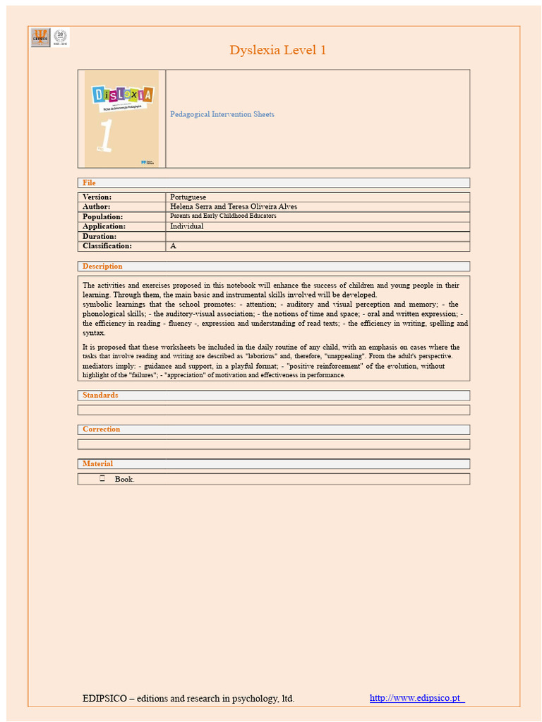 Dyslexia-Level-1.pdf | PDF