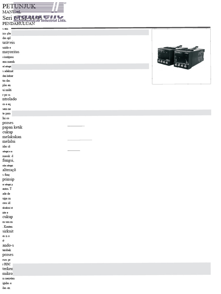 Manual Instalasi CTM-44/45 | PDF