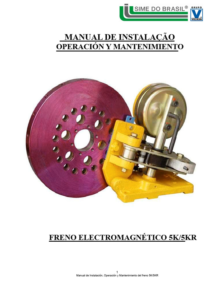 Manual Frenos de Disco Sime - Ref 5K | PDF | Tornillo