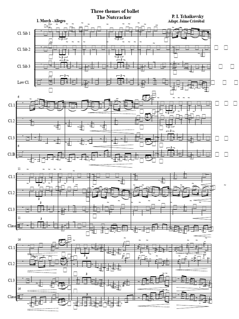 The Nutcracker | PDF | The Nutcracker | Compositions
