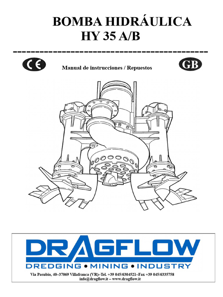 Dragflow - BOMBAS HIDRÁULICAS HY 35 A/B | PDF | ruido | Bomba