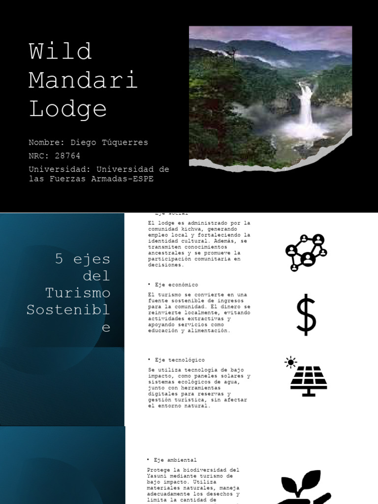 Turismo Sostenible en Wild Mandari Lodge | PDF