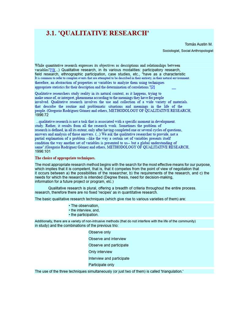 Reduction and Categorization of Information | PDF | Qualitative ...