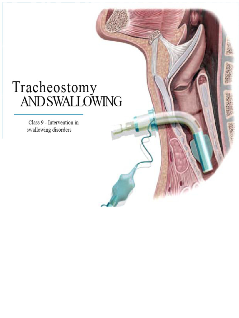 Class 9 - Generalities of Tracheostomy | PDF | Medical Specialties ...