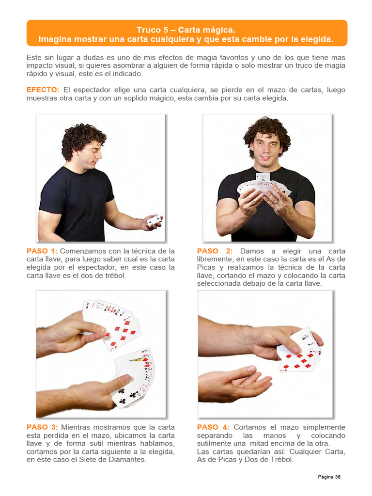 Truco de Carta Mágica Impactante | PDF