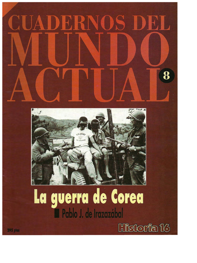 Notebooks of the Current World. History 16, no. 008, 1993 - The Korean ...