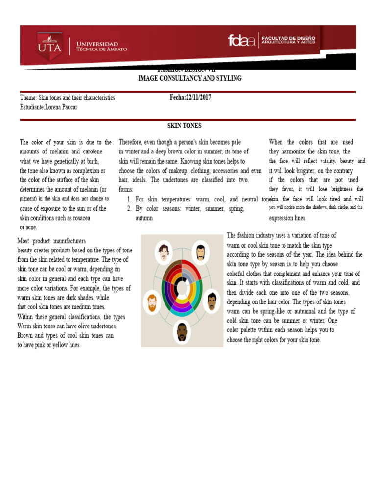 Skin Tones | PDF | Color | Brown