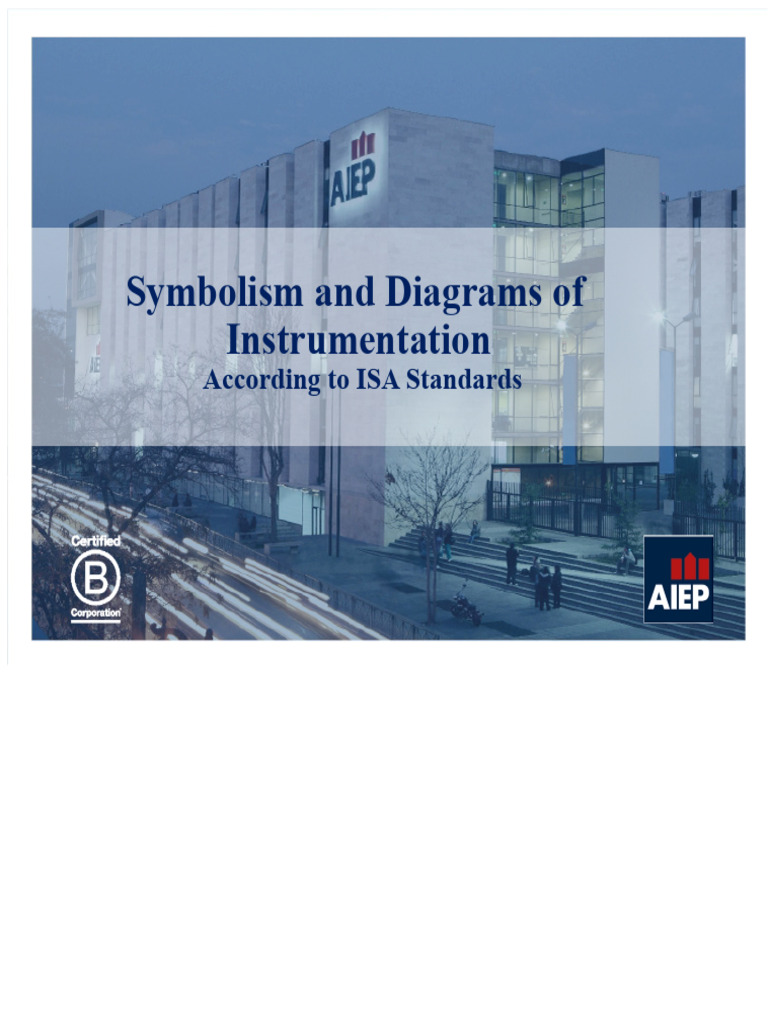 ISA Standards for P&ID Symbols and Diagrams | PDF | Instrumentation | Valve