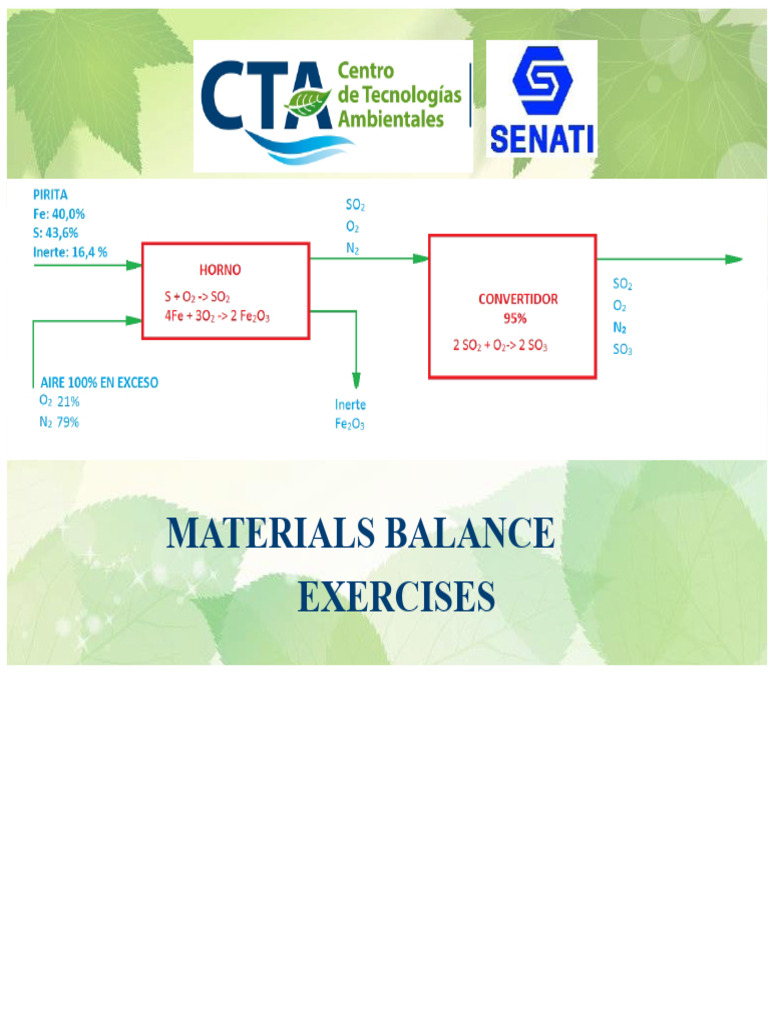 Week 3 Material Balance - Problems | PDF | Water | Benzene