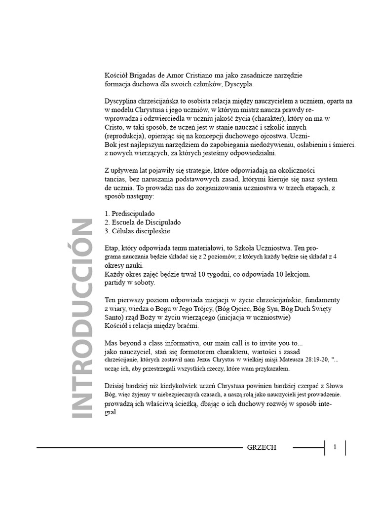 01 Grzech - Przewodnik Mistrza | PDF