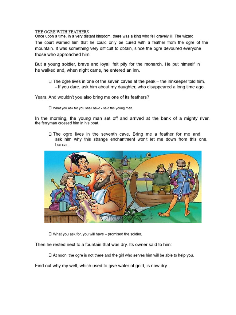 The Ogre With Feathers | PDF | Fantasy Creatures | European Legendary Creatures